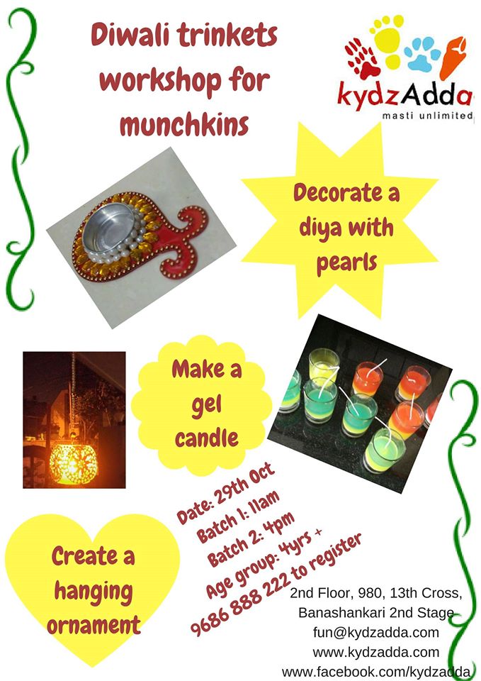 Diwali Trinkets Workshop - Kydz Adda