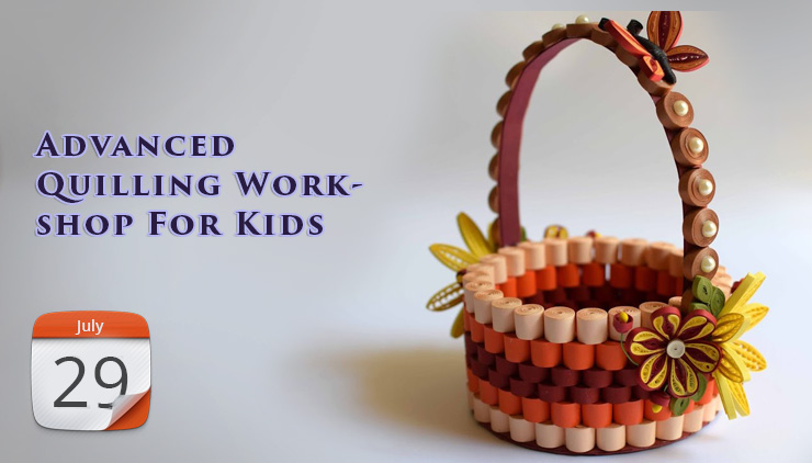 Quilling workshop for kids - Kydz Adda