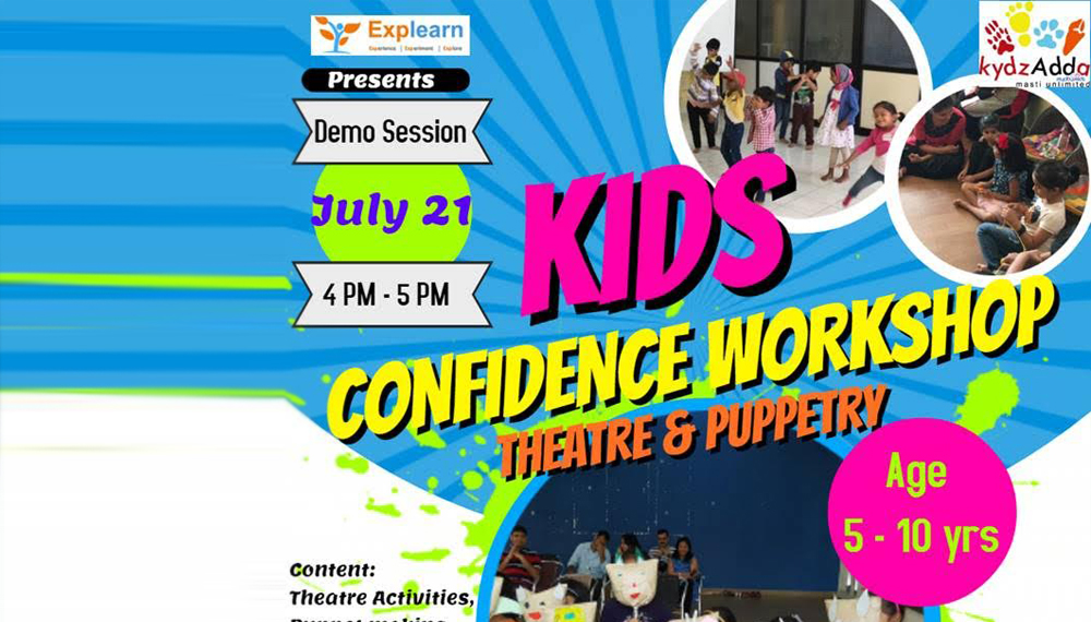 Kids Confidence Workshops - Kydz Adda