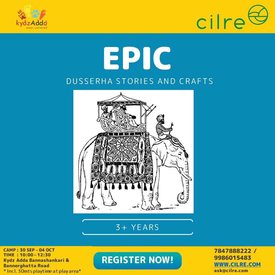 Epic: Dusshera stories & crafts for kids - Age 3-8 - Kydz Adda