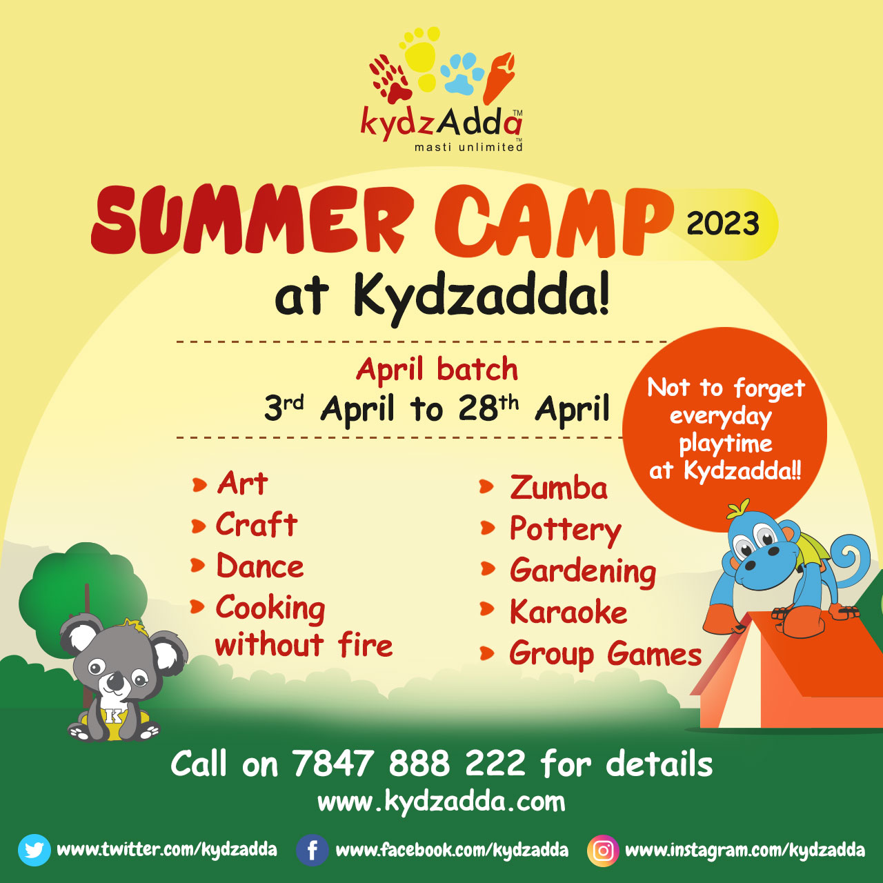 Summer Camp 2023 May Batch BGR Kydz Adda