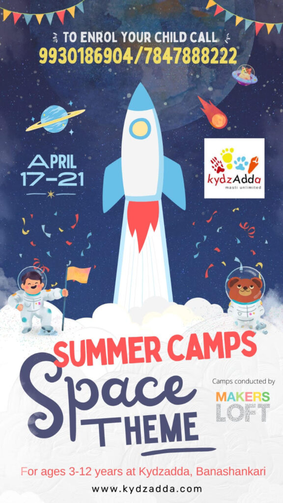 Space- themed STEM summer camp - Kydz Adda